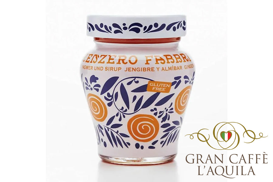 FABBRI CANDIED GINGER IN SYRUP, 8 oz – GranCaffeLAquila