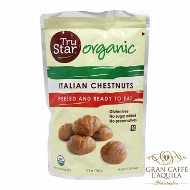 ITALIAN CHESTNUTS - PEELED & READY TO ENJOY (3.5oz) – GranCaffeLAquila