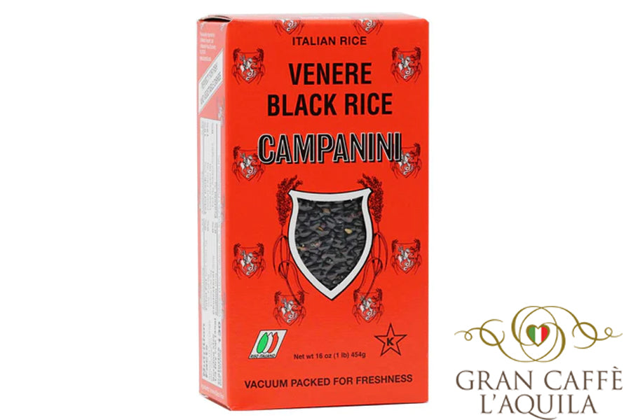 ITALIAN BLACK RICE- NERO ITALIANO- CAMPANINI (16oz) – GranCaffeLAquila